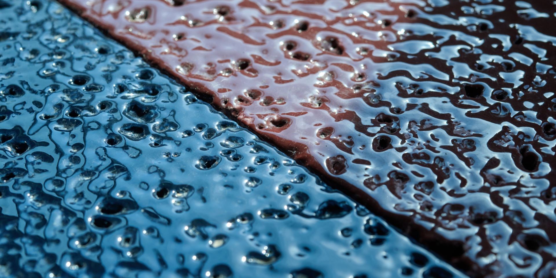 Meteorite Glazed Lava Stone Finish | Ranieri