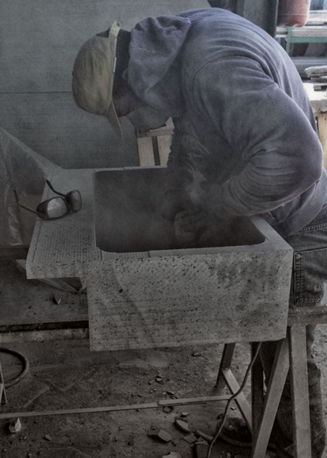 Custom Lava Stone Worktops for Kitchens and Workspaces