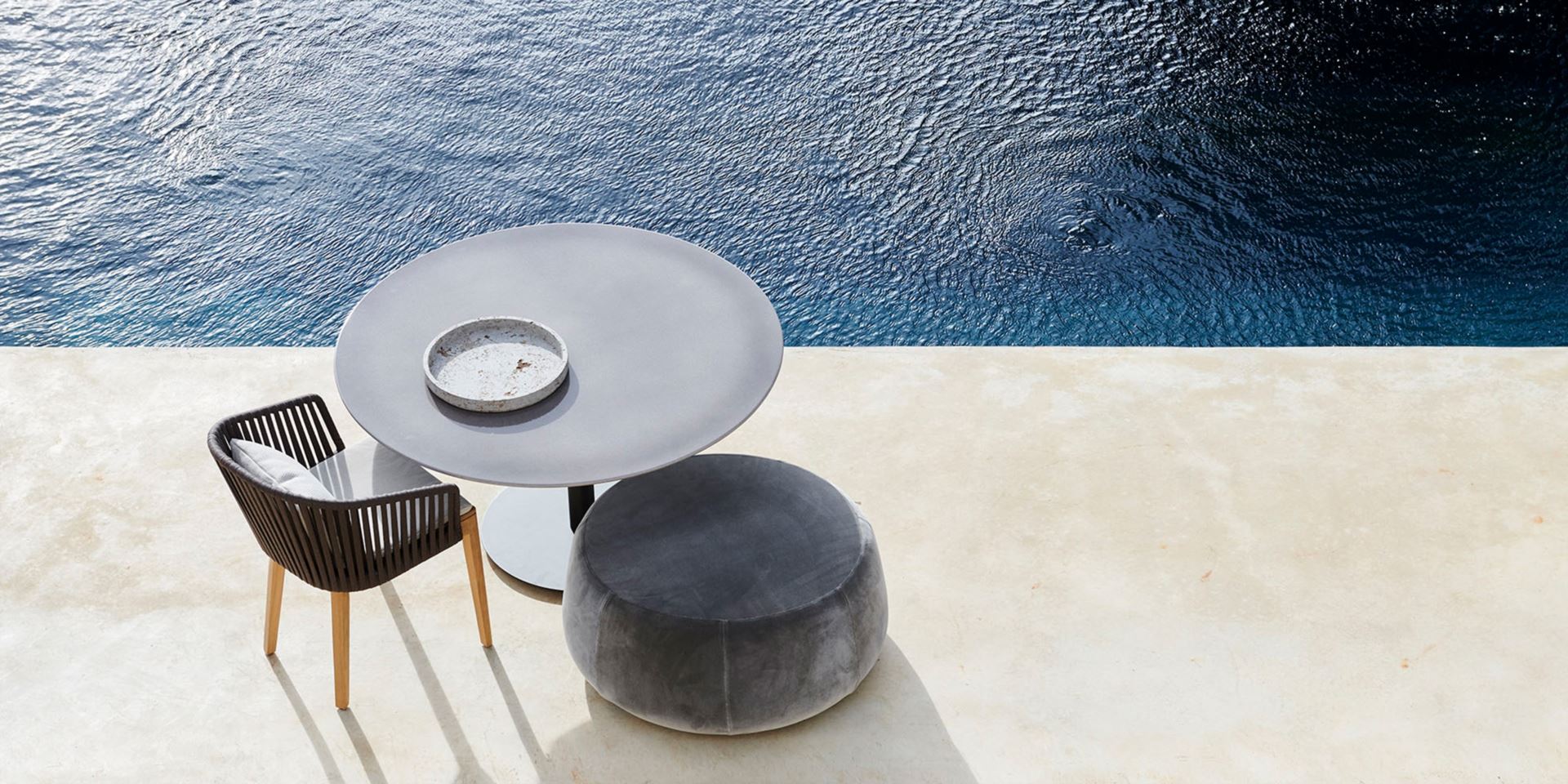 Durable Lava Stone Tables for Indoor and Outdoor Spaces